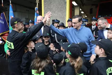 Premier Mateusz Morawiecki w Czechowicach Dziedzicach uczestniczył w