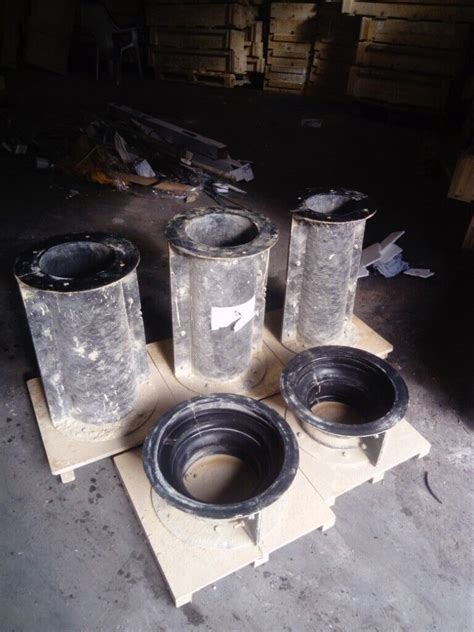 Fiberglass Moulds For Making Concrete Column Sets In Stoke On Trent