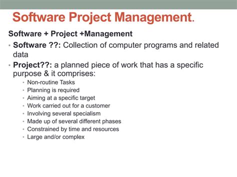 Lect1 Intro To Software Project Management Ppt