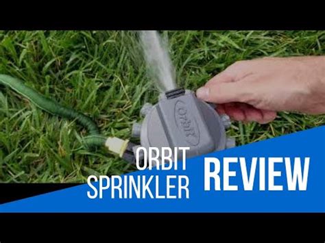 How To Operate Orbit Sprinkler
