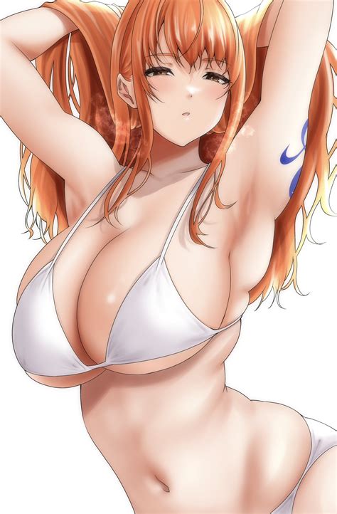 Nami One Piece Drawn By Moriton Danbooru