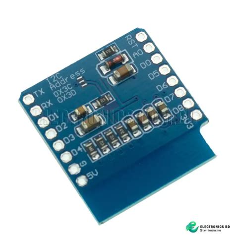 Wemos D Esp Mini Inch Iic I C Oled Display Module Shield