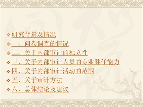 国内外企业内部审计发展状况之比较 文档之家