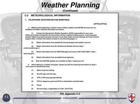 Ppt Instrument Flight Rules Ifr Planning For Fs Xxi Powerpoint
