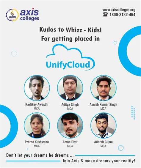 Placement Of MCA Babes In Unify Cloud