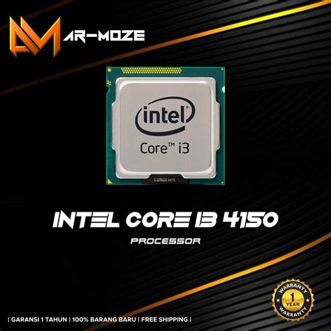 Jual Processor Intel Core I3 4150 3 5Ghz Chace 3MB Tray Socket LGA1150 Shopee Indonesia