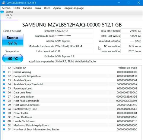 Know All The Data On The Hard Drive Or SSD With CrystalDiskInfo