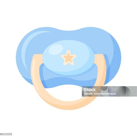 소년을 위한 파란 아기 더미 아기 젖꼭지 아이콘입니다 로고 아이콘 버튼의 디자인을 위한 요소 벡터 일러스트 레이 션 0명에 대한