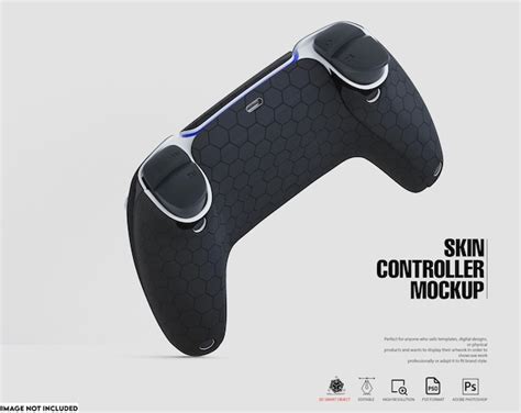 Premium Psd New Game Controller Skin Mockup