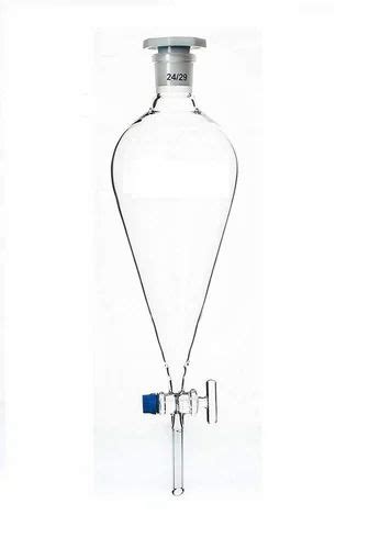 Star Labs Borosilicate Glass Separating Funnel For Chemical Laboratory