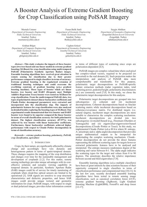 Pdf A Booster Analysis Of Extreme Gradient Boosting For Crop