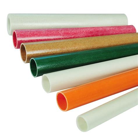 Pultruded Fiberglass Hollow Frp Composite Plastic Square Rectangular Round Tube