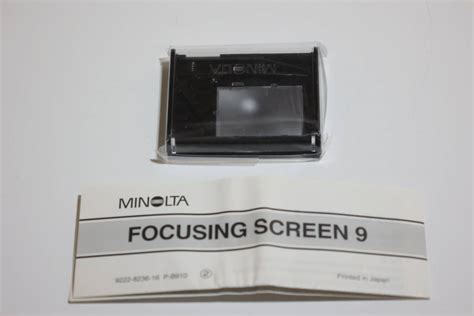 Yahooオークション ミノルタ Minolta Focusing Screen 9 Type M フ