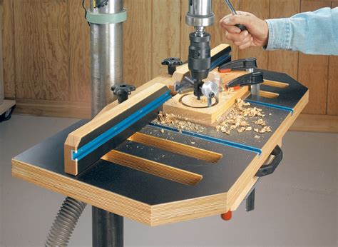 Woodworking Drill Press Table Woodworking Project Woodsmith Plans