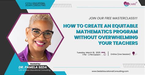 Seda 🚀 Ready To Transform Your Math Program 🚀 📢 Free Masterclass