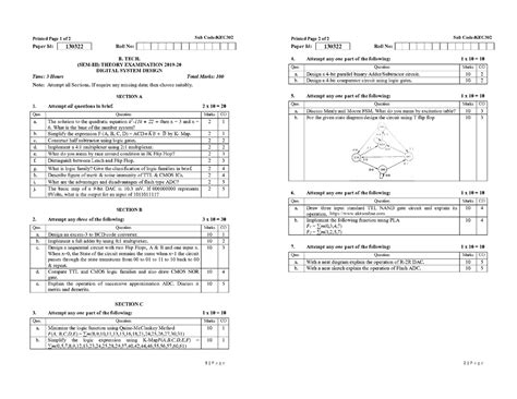 DSD 2020 Btech Studocu