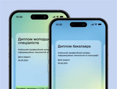 В Дії зявились дипломи про освіту