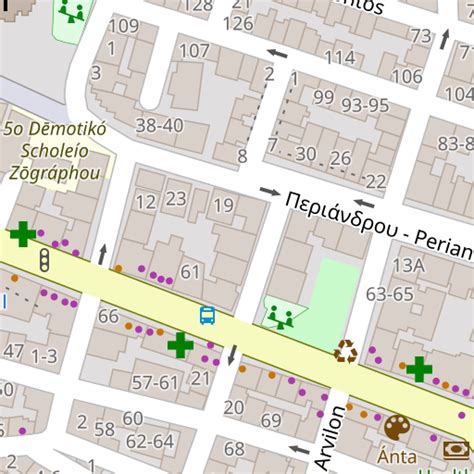 Ούλωφ Πάλμε Ζωγράφου Χάρτης Cityplaces Gr