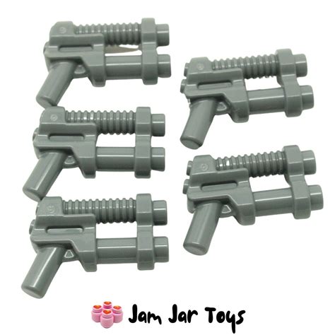Lego Submachine Gun Automatic Pistol Black