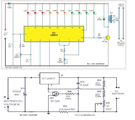 12v Battery Backup Circuit Diagram