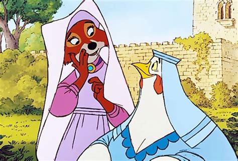 Maid Marian And Lady Kluck In 2024 Robin Hood Disney Robin Hood