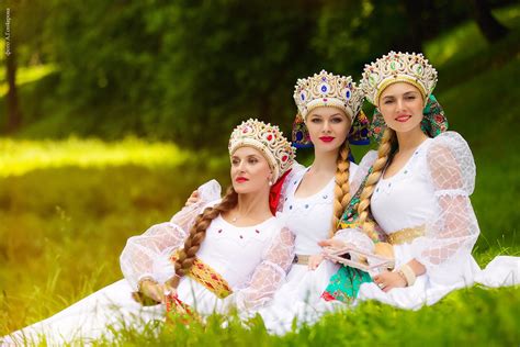 Русские Народные Девушки - 64 фото