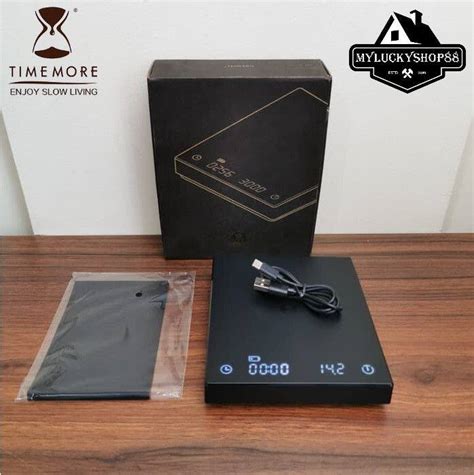 Timemore Coffee Scale Mirror Basic 2kg 01g Timbangan Kopi 2 Kg 01 Gr