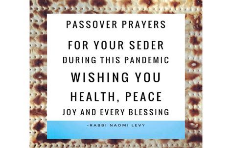 Opening Prayer For Passover At Nicholas Ducan Blog