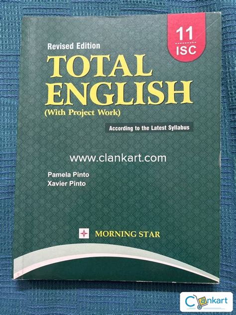 Buy Total English With Project Work Class 11 Isc Book In Excellent