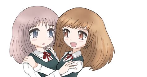 オリジナル 久しぶり！ りりちゃびんのイラスト Pixiv