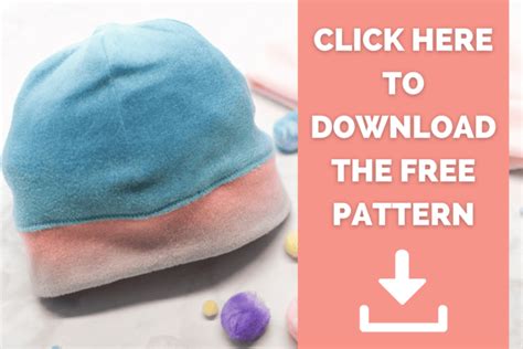 Cozy Fleece Hat Pattern And Sewing Tutorial Sweet Red Poppy