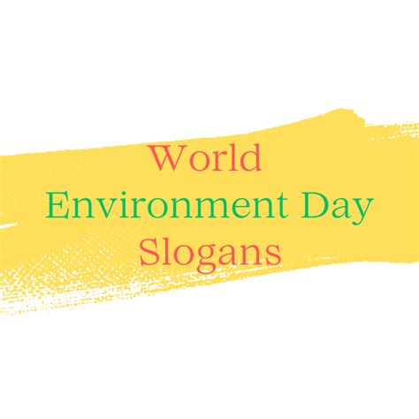 Best Environment Day Slogans And Quotes Simpli English