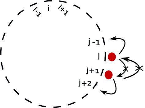 Schematic Model Diagram For Symmetric Exclusion Process On A Ring Download Scientific Diagram