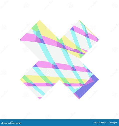 Colorful Multiply Symbol Stock Illustration Illustration Of Church