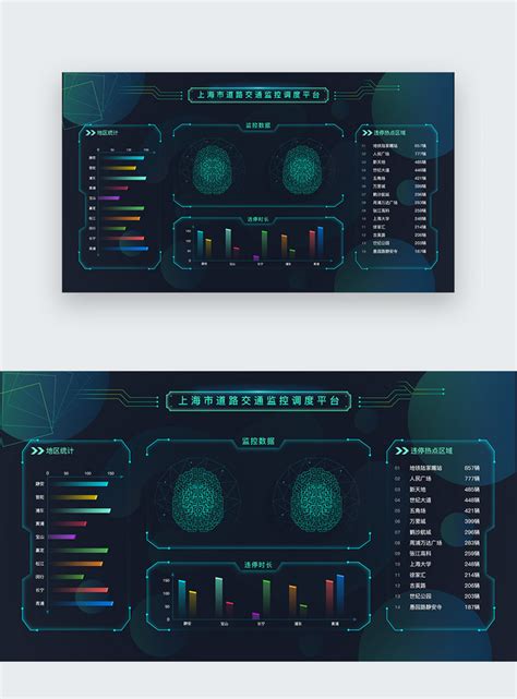 Ui Design Background Data Visualization Web Interface Template Image
