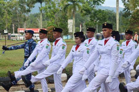 Upacara Agustus Memperingati HUT RI Ke Berlangsung Khidmat DISKOMINFO BENGKAYANG