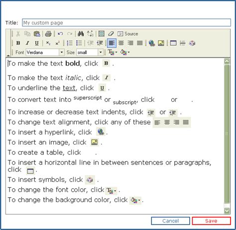 add custom pages propertyminder agent help