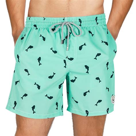 Surf Cuz Mens Quick Dry Swim Trunks Mesh Lining Adjustable