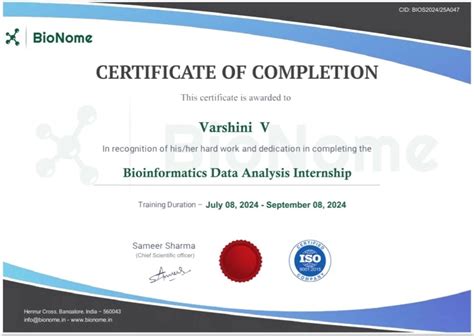 Bioinformatics Ngs Internship Moleculardocking Cadd Datavisualization Bionome Linux