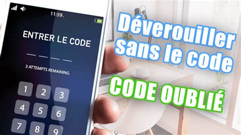 Déverrouiller son Smartphone Android sans Code Mot de Passe oublié