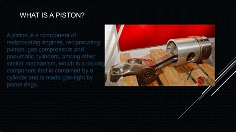 Engine Component Pistons Ppt
