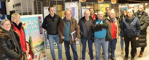 Tain l Hermitage 40e salon des vins 40 affiches sont exposées