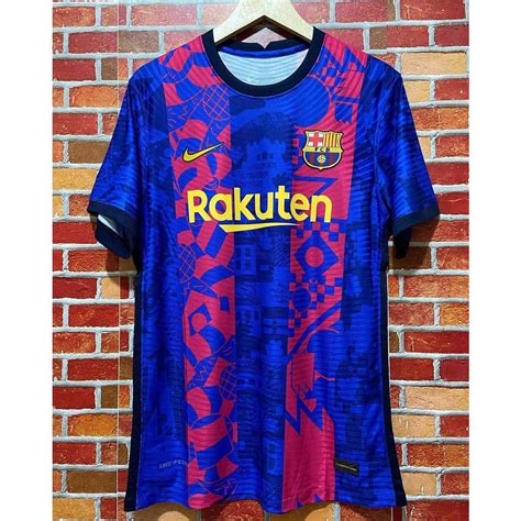 Jual JERSEY BOLA PLAYER ISSUE BARCELONA SPECIAL UCL Shopee Indonesia