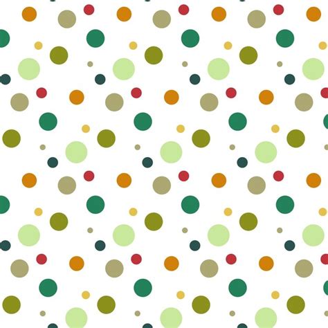 Premium Vector Colored Polka Dot Pattern Without Background Vector