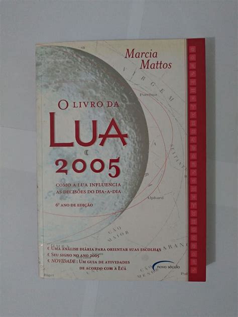 O Livro Da Lua 2005 Marcia Mattos Seboterapia Livros