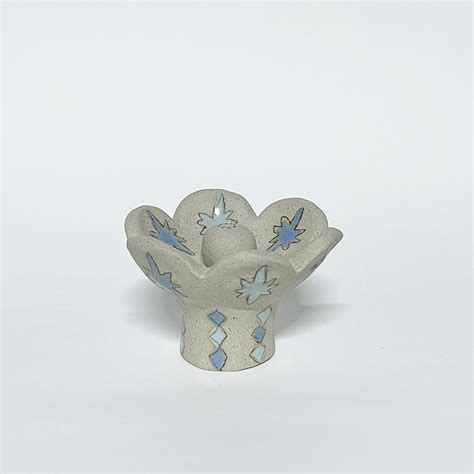 무손실스튜디오 Shine Incense Holder Blue Raw Stone 위시버킷