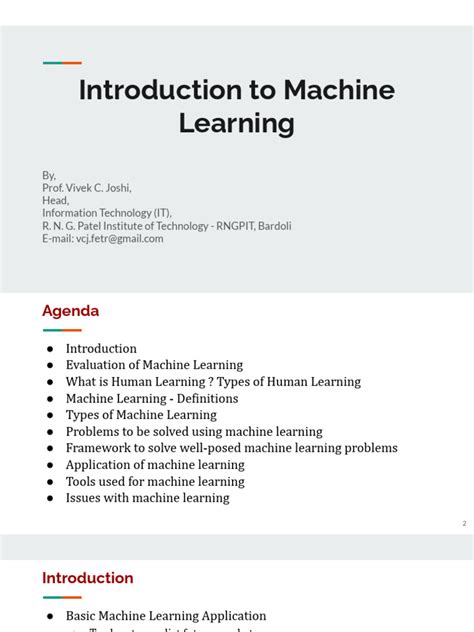 Chapter 1introductionpptx Pdf Machine Learning Statistical Classification