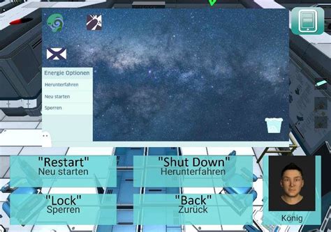 Options After Touching The Show Shutdown Menu Button Button Download Scientific Diagram