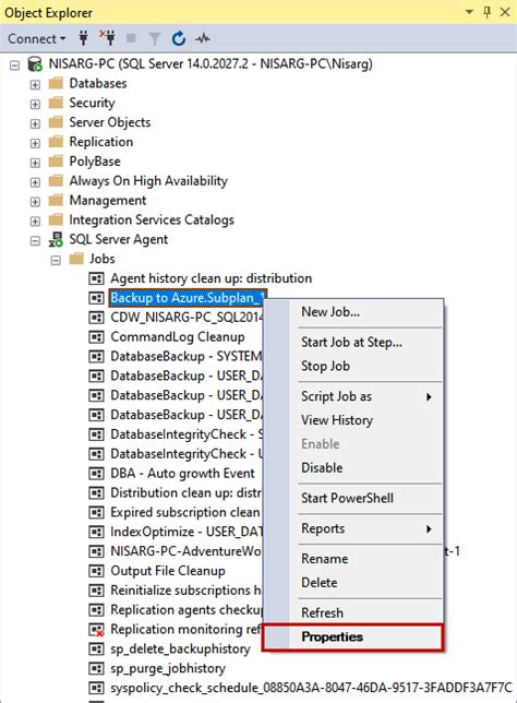 Backup Sql Databases To Azure Using The Database Maintenance Plan