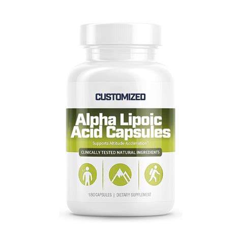 Private Label Alpha Lipoic Acid Supports Antioxidant Health Alpha